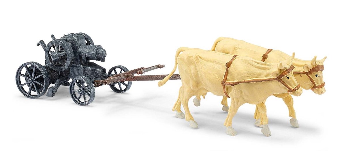 BUSCH 59910 Gespann Bulldog Lanz Landwirtschaftsmodell 1:87, 39,99