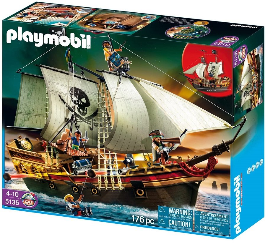 PLAYMOBIL Pirates 5135 Piraten-Beuteschiff, 169,99