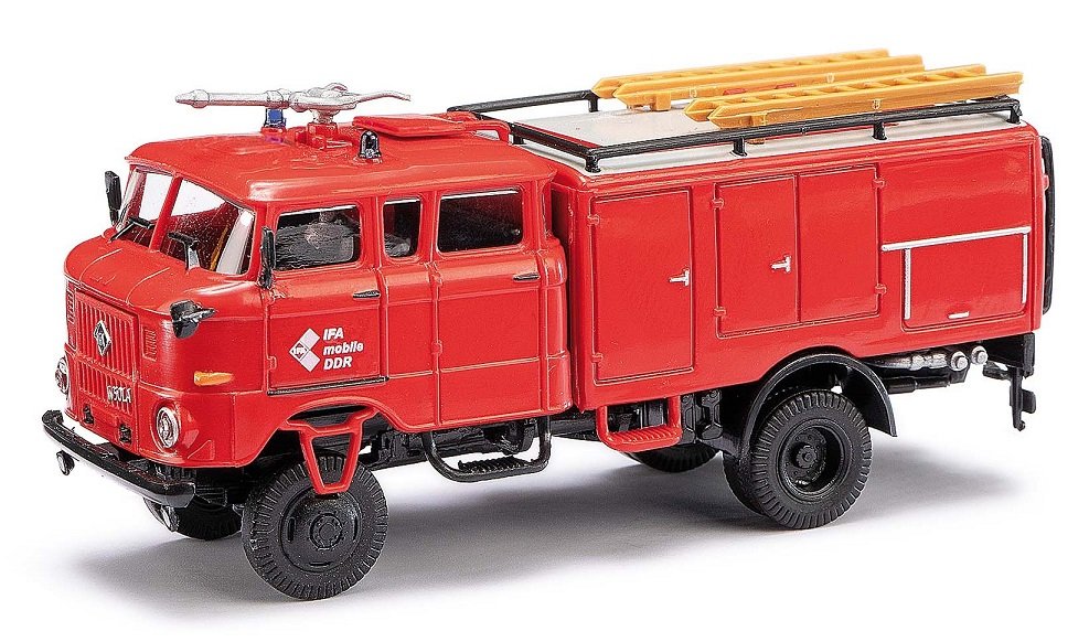 BUSCH 95257 - IFA W50 TLF16 Tanklöschfahrzeug, Messe mit IFA-Logo - 1 ...