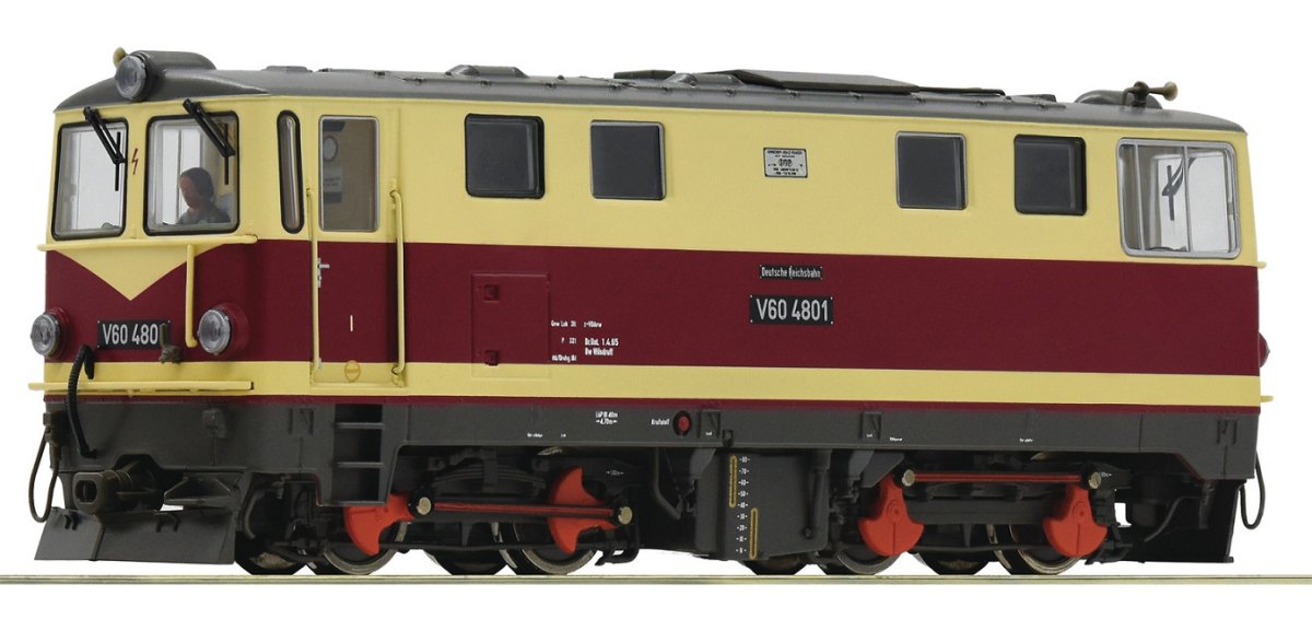 ROCO Diesellokomotive V 60 K DR Ep.III-IV 33314 Spur H0e, 189,90