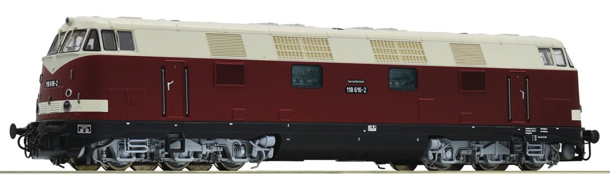 ROCO 79895 Diesellokomotive BR 118 mit Sound DR Ep.IV AC-Ausführung S ...
