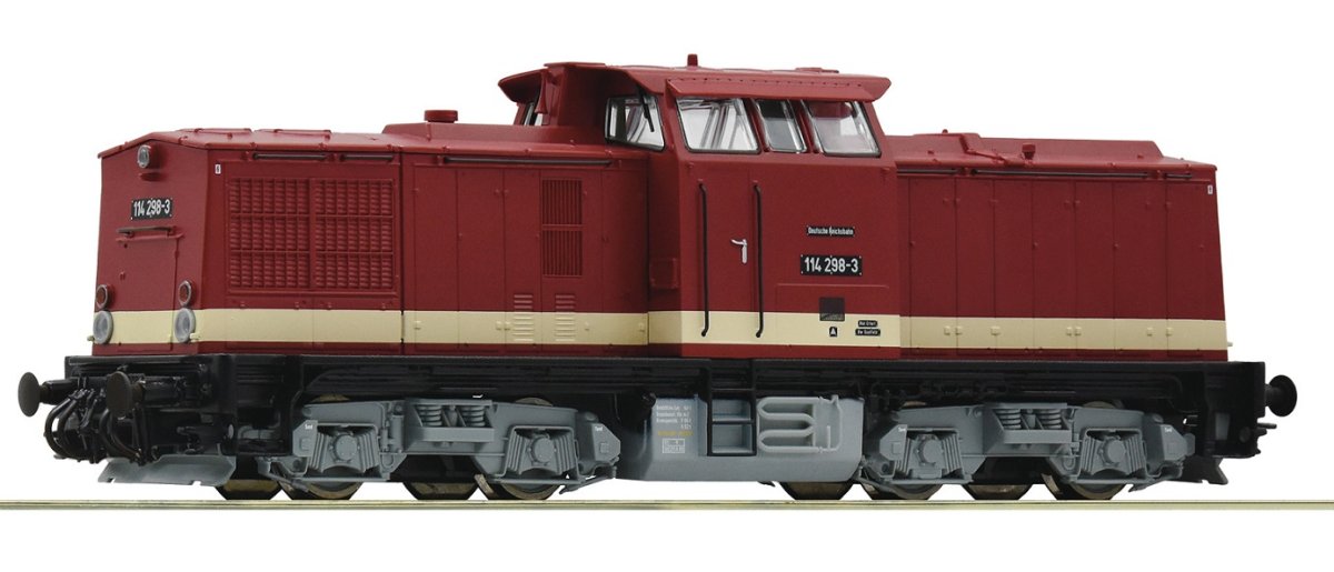 ROCO Diesellokomotive BR 114 298-3 mit Sound DR Ep.IV 78812 Spur H0 ...