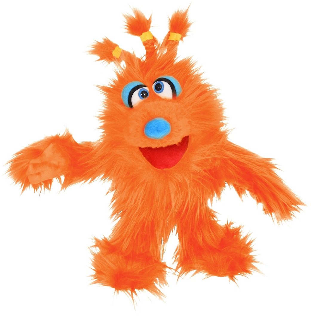 MATTHIES Living Puppets Handpuppe Schotter 35 cm Monster to Go W847, 31 ...