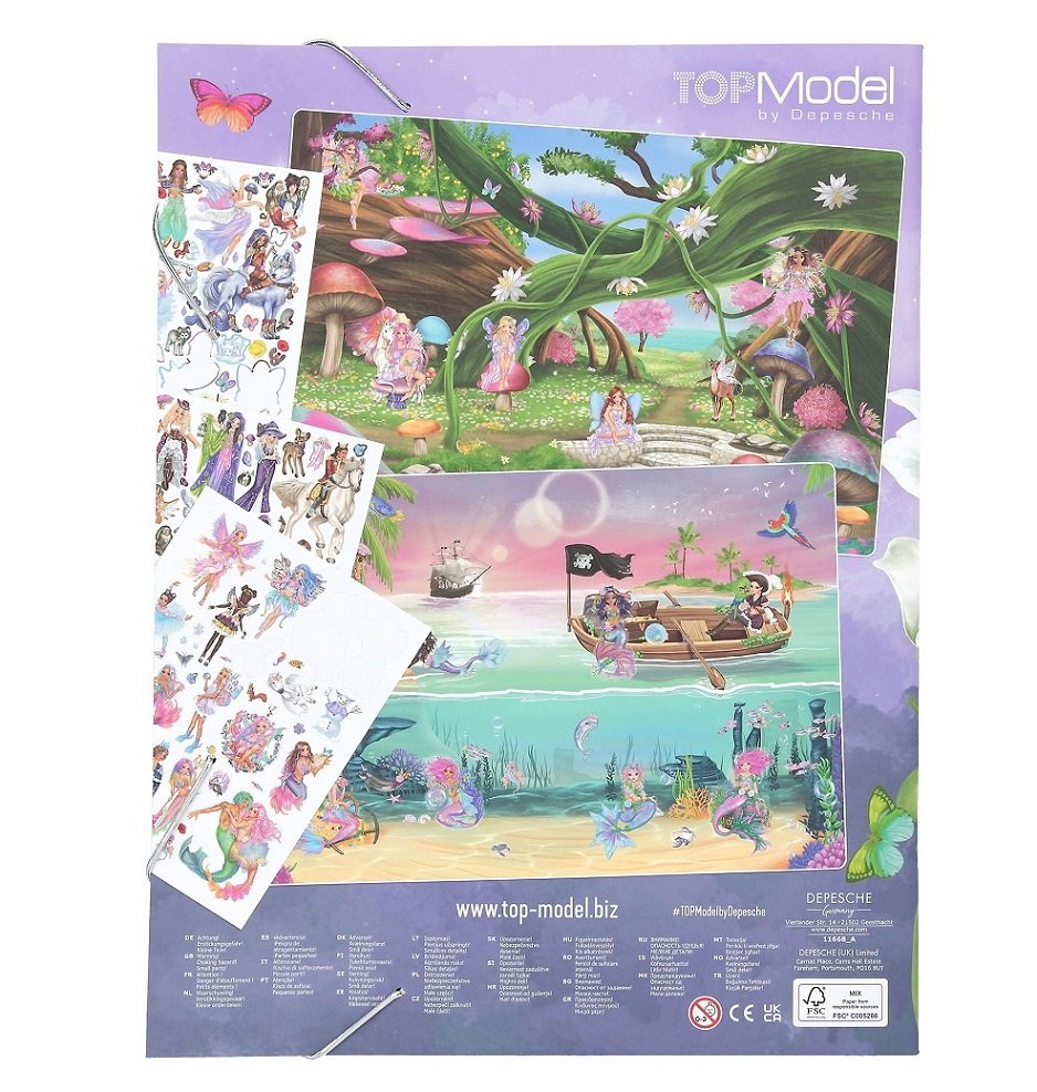 DEPESCHE 11668 TOPModel Stickerworld Fantasy, 6,95