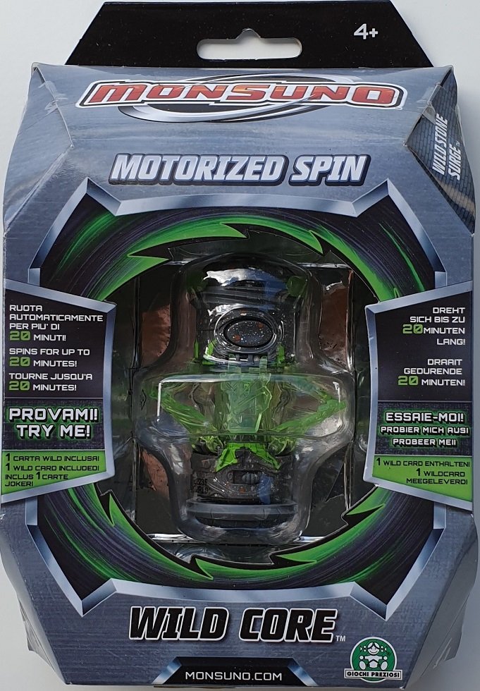 GIOCHI PREZIOSI GPZ24984 - Monsuno Motorized Spin Wild Core Serie 2 ...