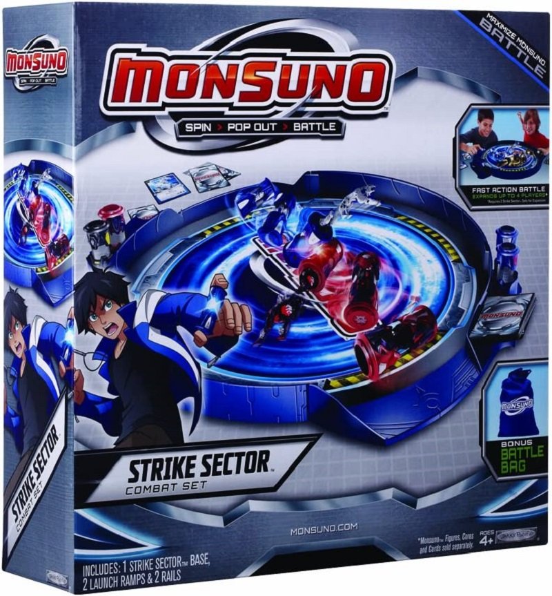 GIOCHI PREZIOSI GPZ25039 - Monsuno Strike Sector Combat Set, 49,99