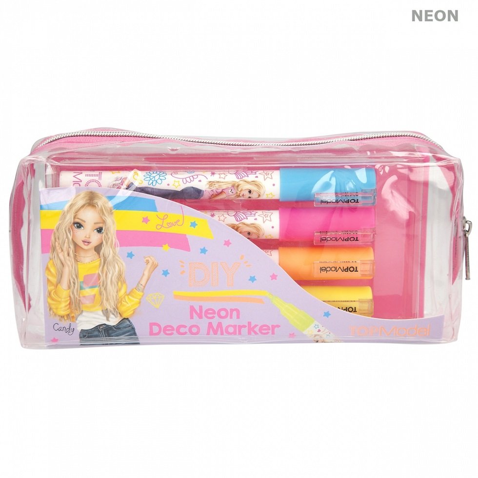 DEPESCHE 3555 TOPModel Neon Dekomarker-Set, 9,95