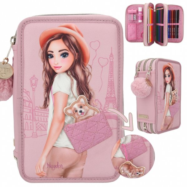 DEPESCHE 12001 TOPModel 3-Fach Federtasche CORGI mit Model Hayden, 36,95