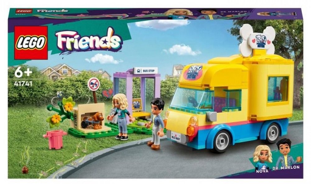 LEGO Friends 41741 Hunderettungswagen, 29,99