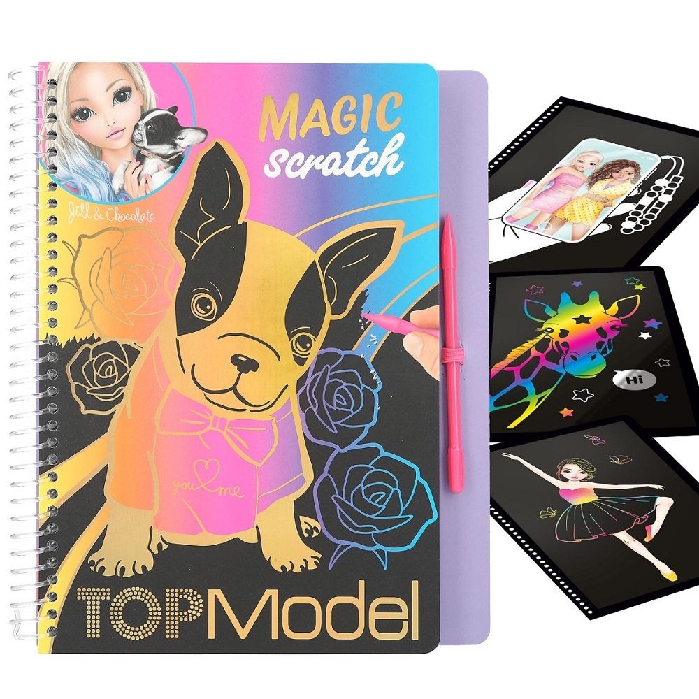 DEPESCHE 12410 TOPModel Magic Scratch Book, 9,95