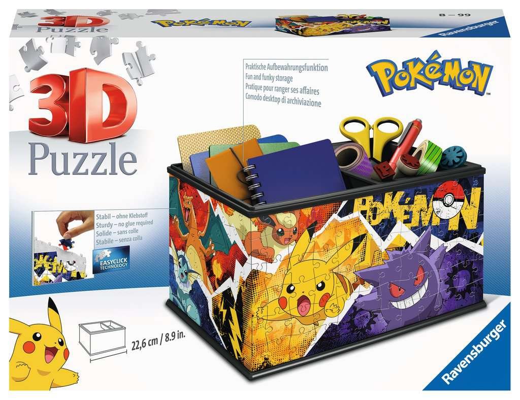 RAVENSBURGER 11546 Aufbewahrungsbox Pokémon, 29,99