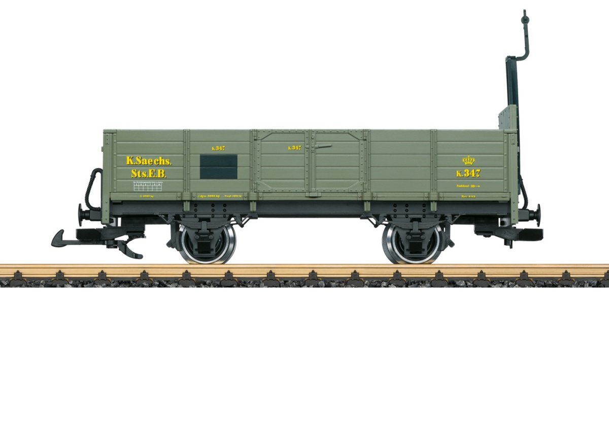 LGB Offener Güterwagen der K.Sächs. Sts.E.B. 40273 Spur G, 168,42