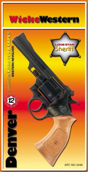 SOHNI-WICKE 0446 - DENVER, 12-Schuss Ring Agent Western Revolver, 8,99